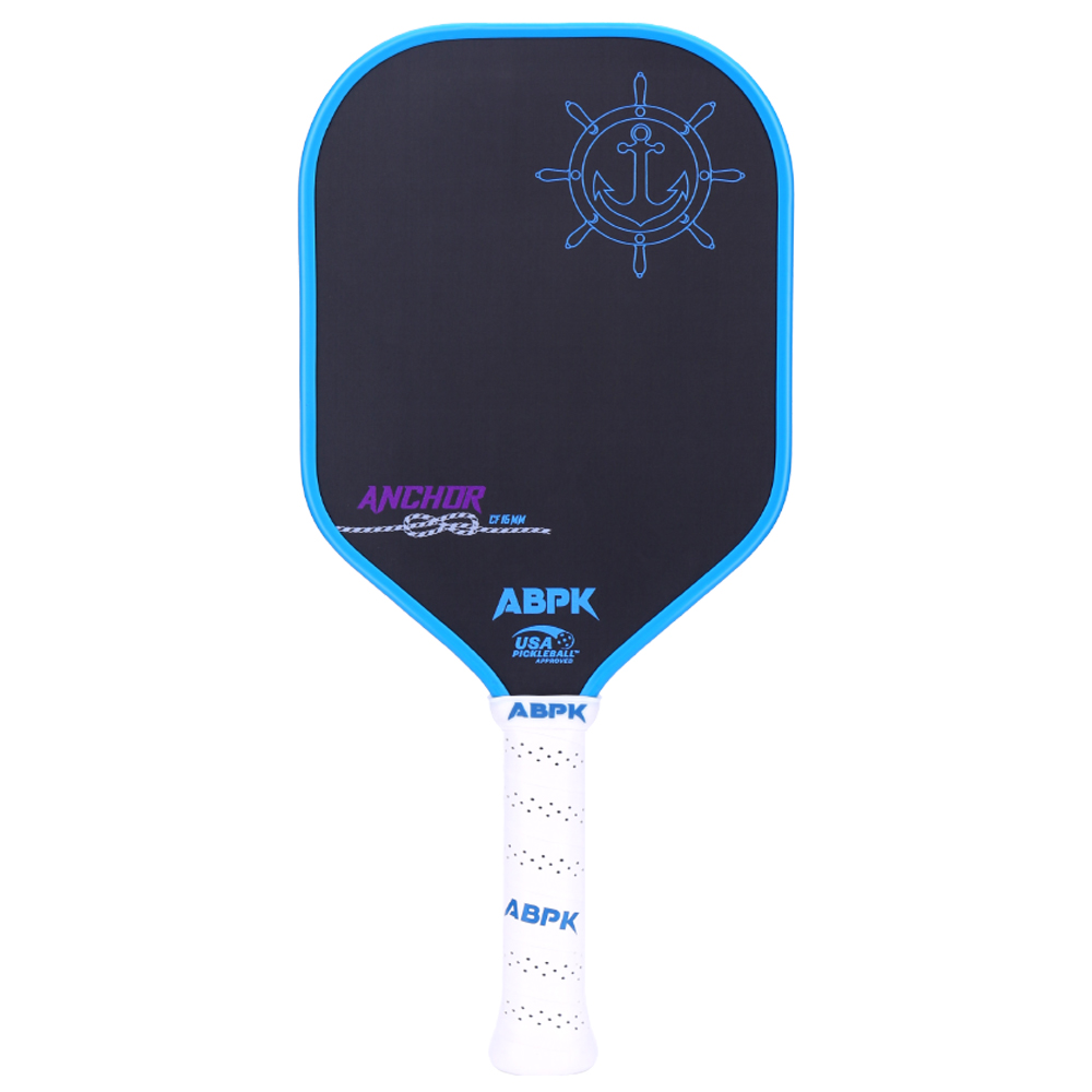 ABPK Anchor 6″ Elongated Two Hands Handle T700 Carbon Pickleball Paddle ...